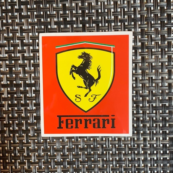 Other | Ferrari Sticker | Poshmark